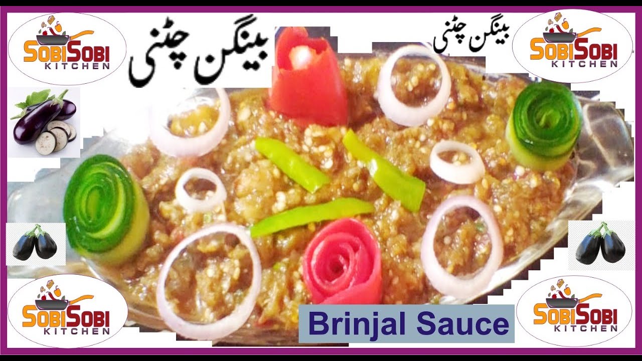 Brinjal Sauce / Bengun ki Chutni - YouTube
