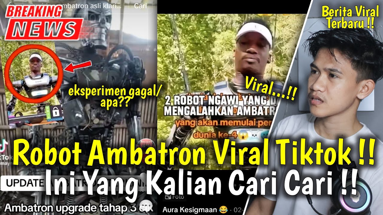 Video Robot Ambatron !! Robot Ambatron Viral Tiktok !! Robot Ambatron ...