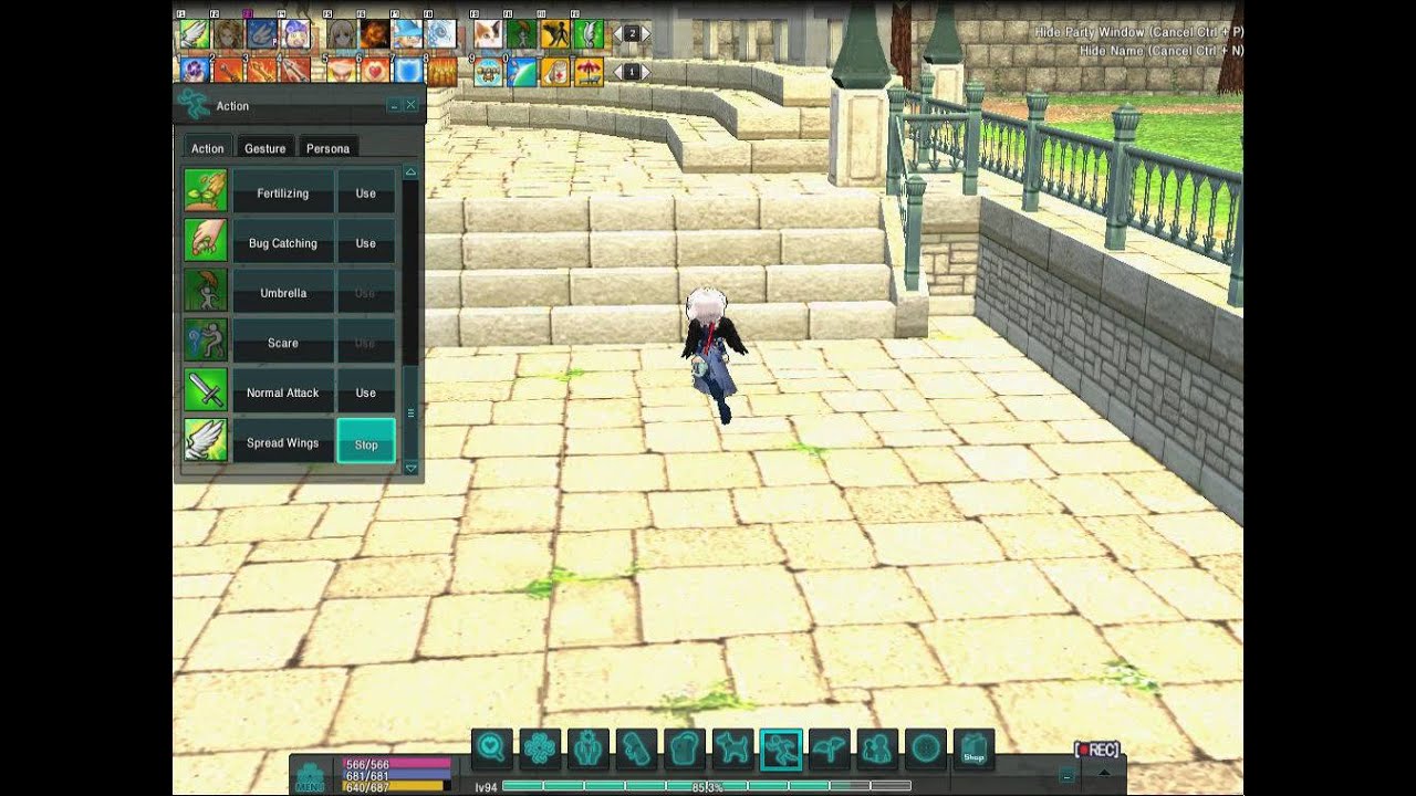 Mabinogi Cupid/Angel Wing flight - YouTube