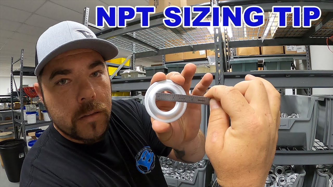 NPT FITTING TIP, YOU NEED TO KNOW THIS. - YouTube