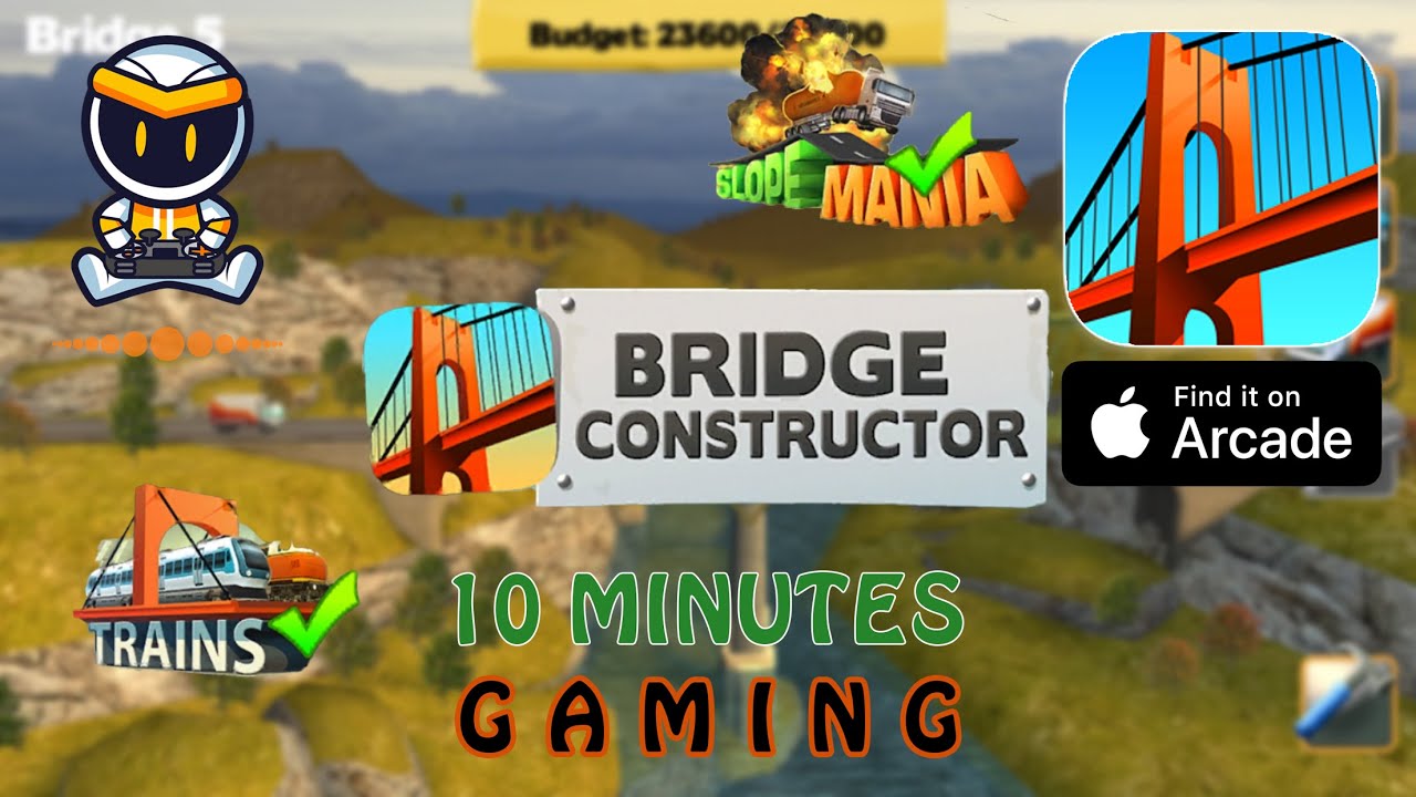 [Bridge Constructor+] - Apple Arcade - The #1 bridge building game ...