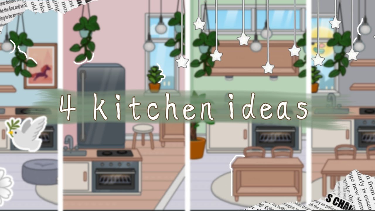 🌼4 kitchen ideas🕊️ | Toca World | - YouTube