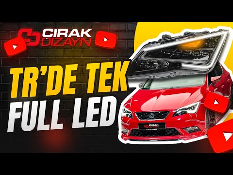 Seat Leon’a Full LED Far Dönüşümü Yaptık | Çırak Dizayn