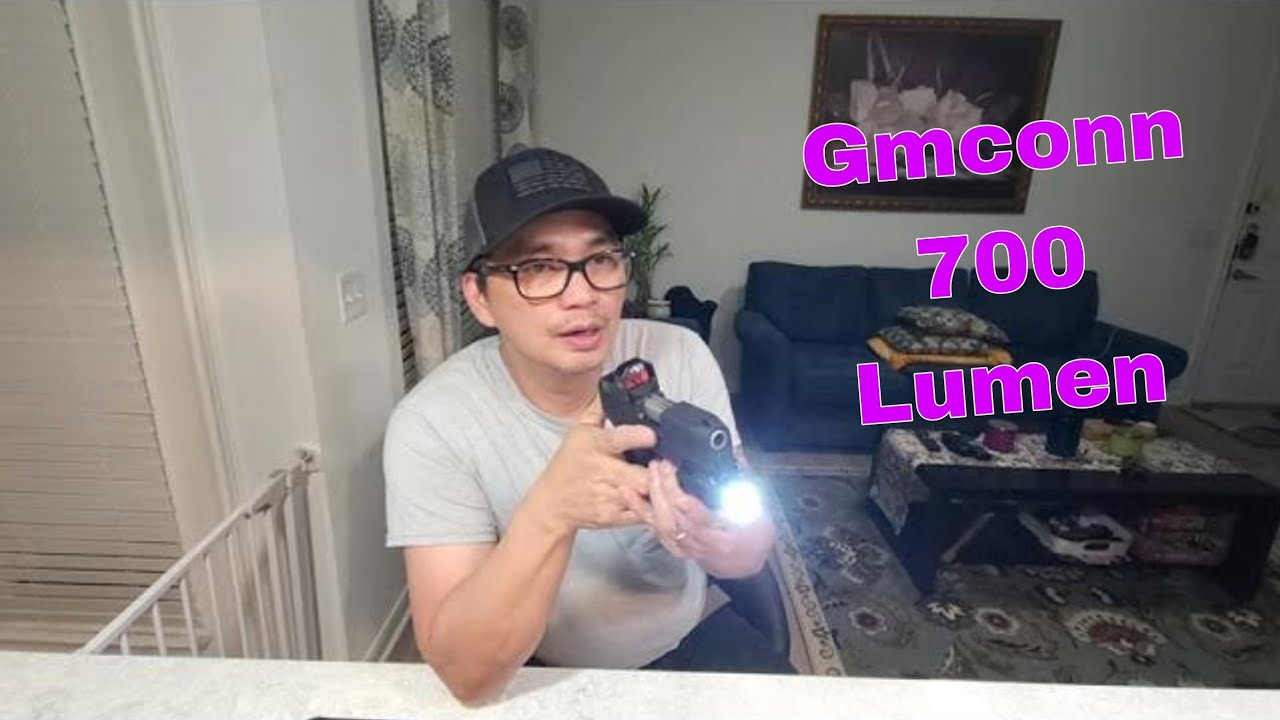 Taurus G3c toro Budget flashlight Gmconn 700 Lumen - YouTube