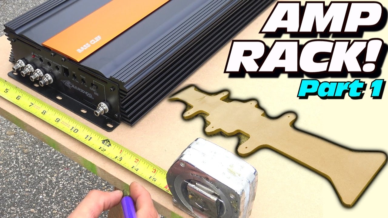 EXO's 30,000 WATT Amplifier RACK BUILD Pt. 1 / Installing Multiple ...