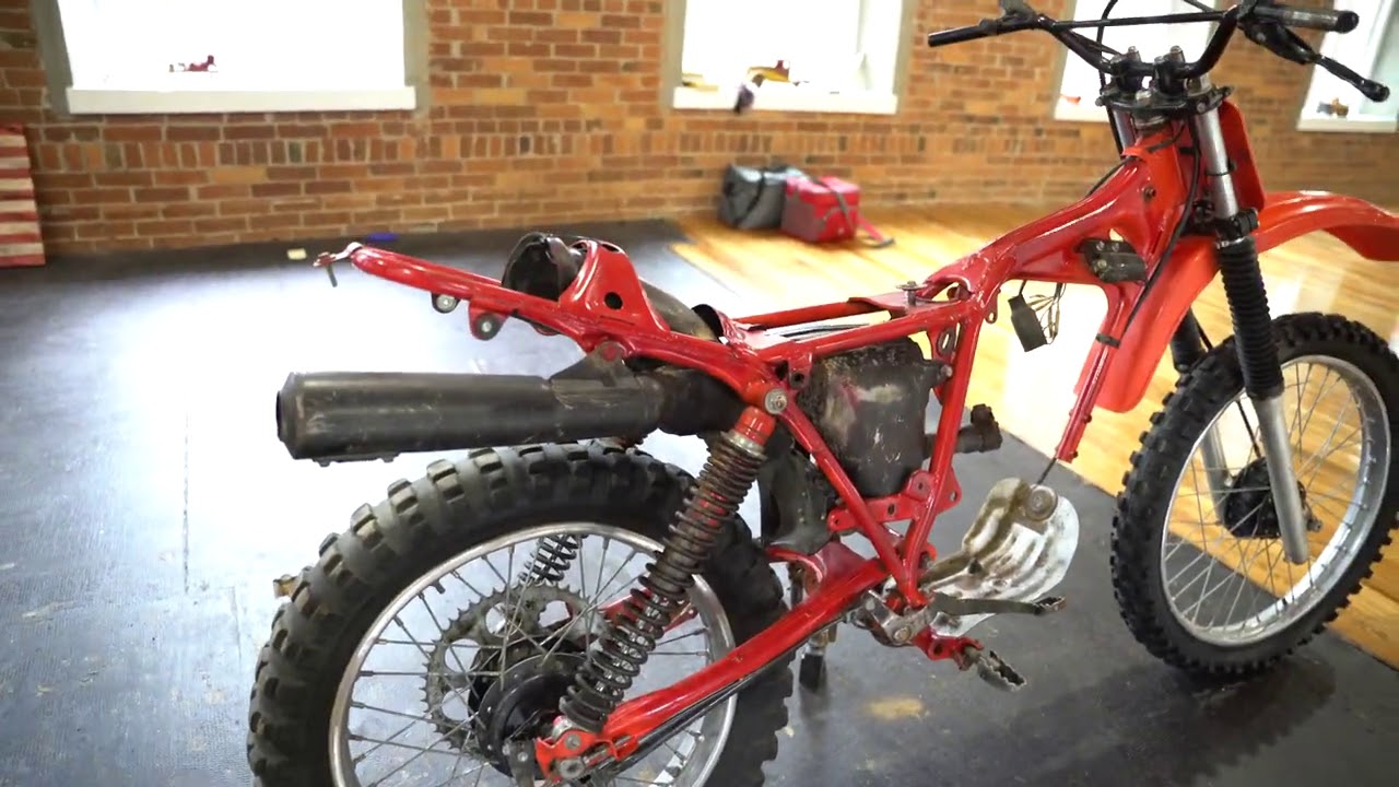 1983 Honda XR200 Roller - YouTube