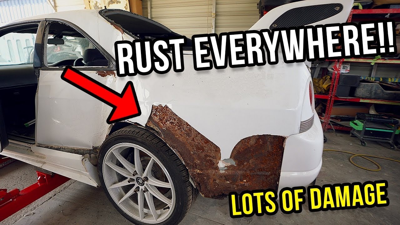 Fixing A Rusted Out Skyline R33 - YouTube
