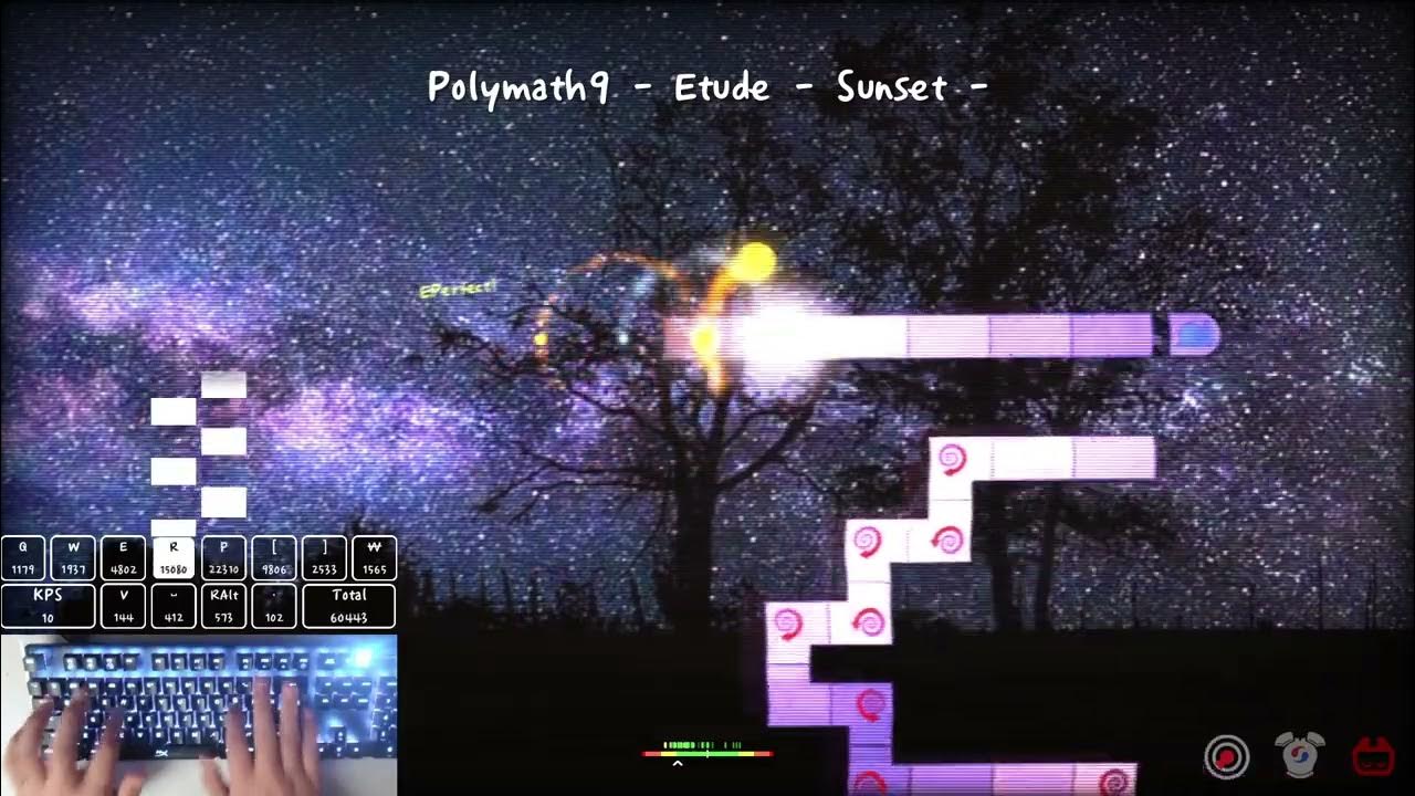 ADOFAI Custom Clear | Polymath9 - Etude - Sunset | Chart by 1nstagram - YouTube
