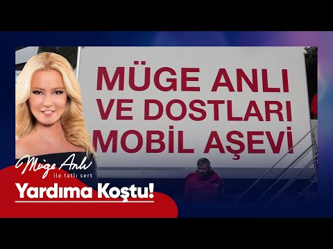Müge Anlı ve Dostları mobil aşevi afet bölgesinde! - Müge Anlı ile Tatlı Sert 7 Şubat 2023