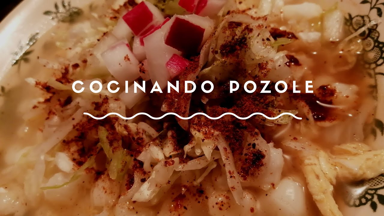 POZOLE receta (De Cabeza y Pollo) || M A B I D. - YouTube