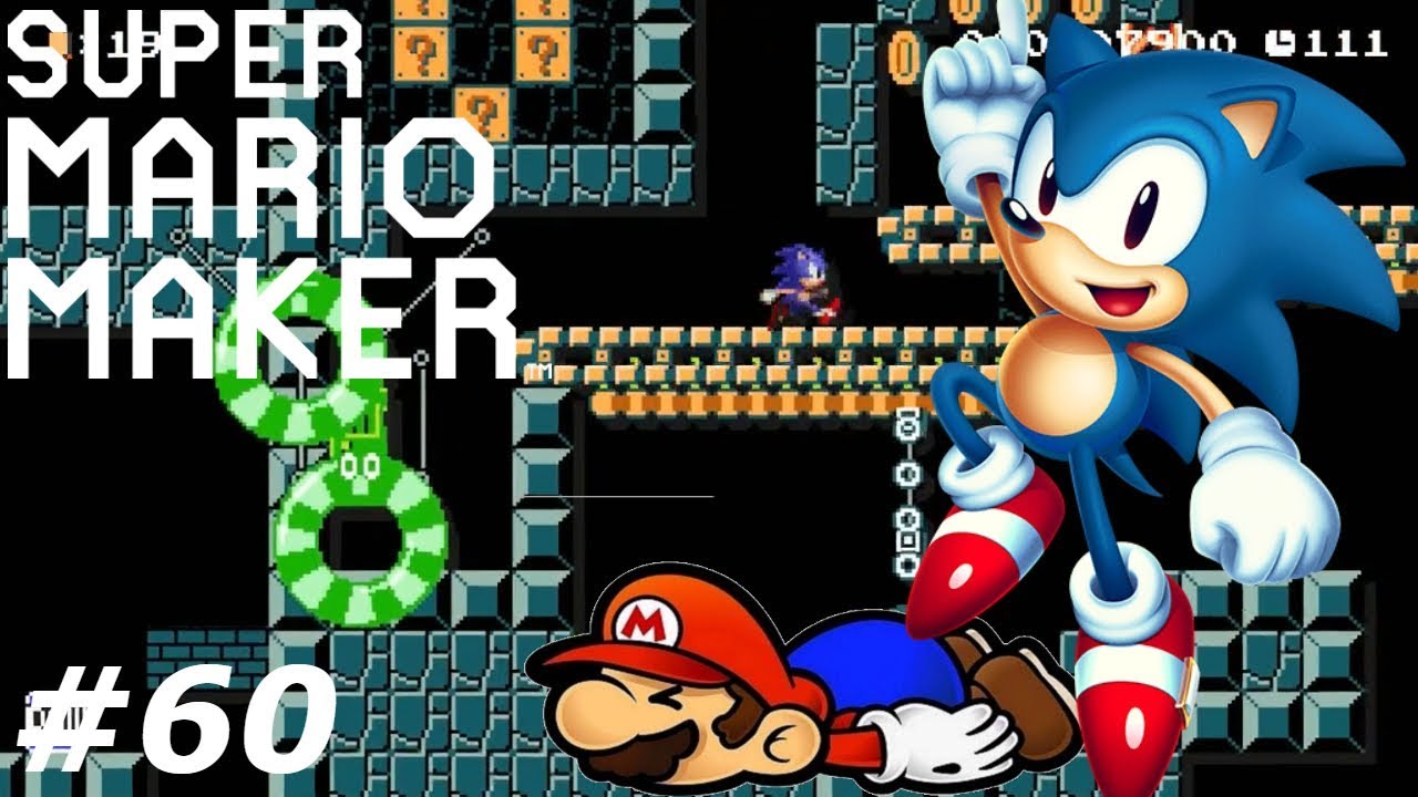 Super Mario Maker Part 60- Awesome Sonic Mania Level & More - YouTube