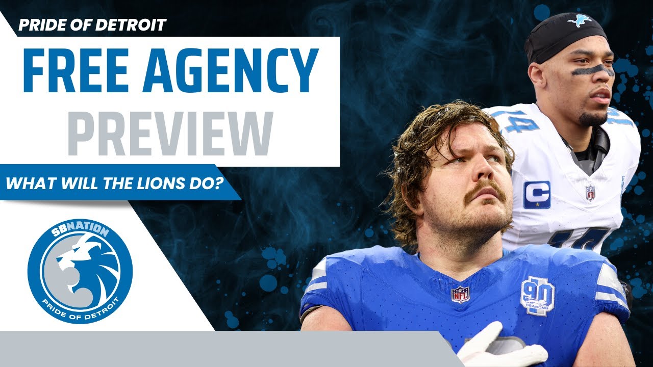 Previewing NFL Free Agency for the Detroit Lions - YouTube