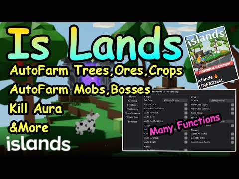 Roblox Islands Script - AutoFarm GUI & More (Many Functions) 2022 - YouTube