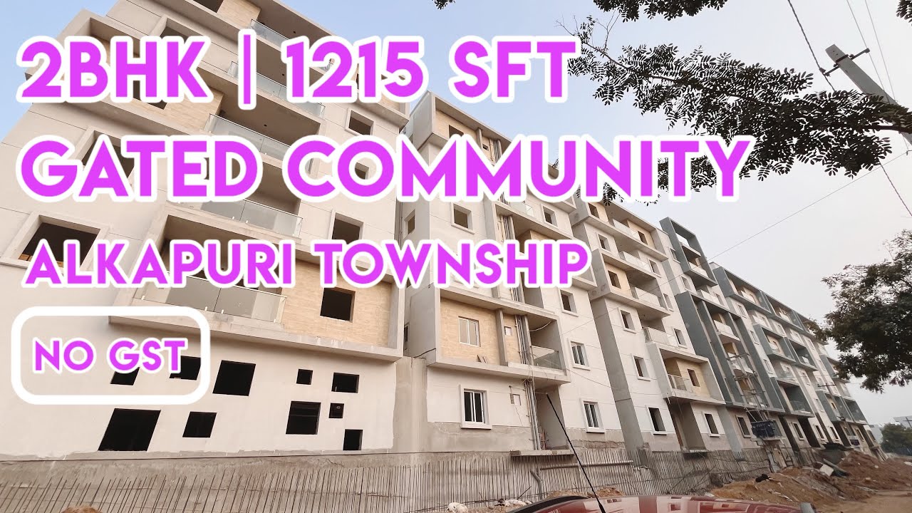 539 2BHK Flat For Sale inGated Community at Alkapuri Township,Manikonda ...