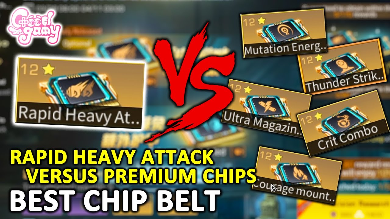 New Chip Belt vs Best Premium Chip - YouTube