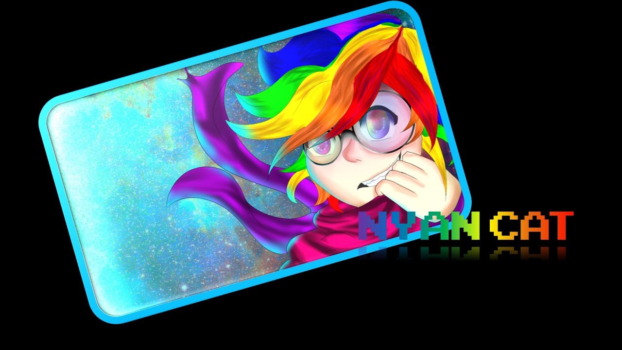 SPEED PAINT- NYAN CAT OC - YouTube