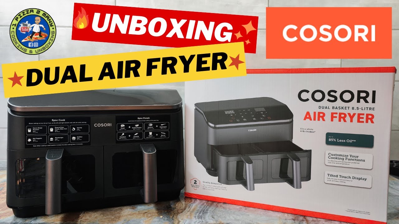 Cosori Dual Zone Air Fryer Unboxing & Review- Should You Buy? - YouTube