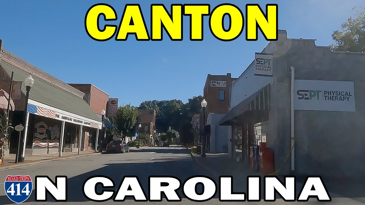 Canton, North Carolina - YouTube