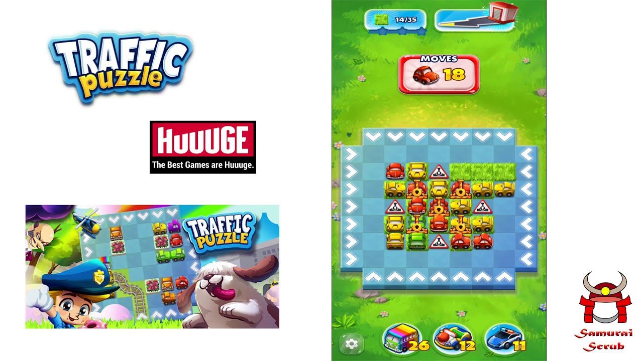 Traffic Puzzle Level 999 - YouTube