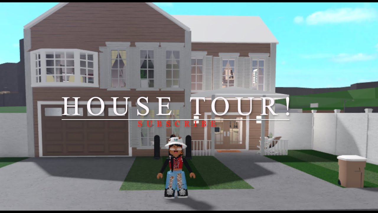 My house tour ! Bloxburg ! - YouTube