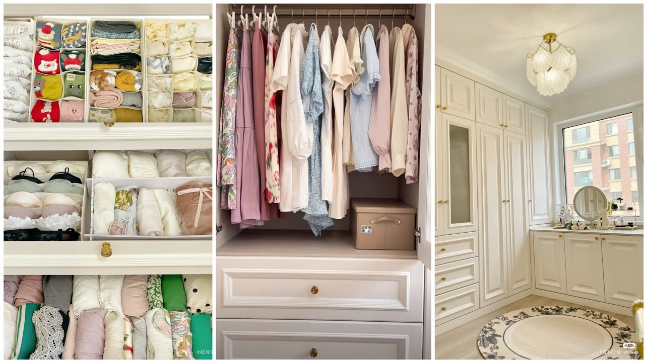 Fancy Closet Organization 🎀 | Snacks And Cat's Food Restocking - YouTube