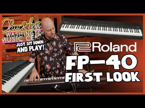 Roland FP-40 Demo | Big Sound, Great Feel, Simple Controls