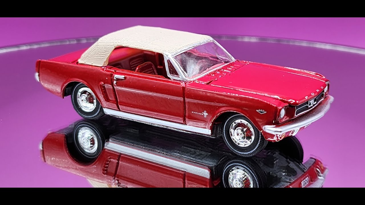 Mustang 1964 1/2 Ford (360° View) Model - YouTube