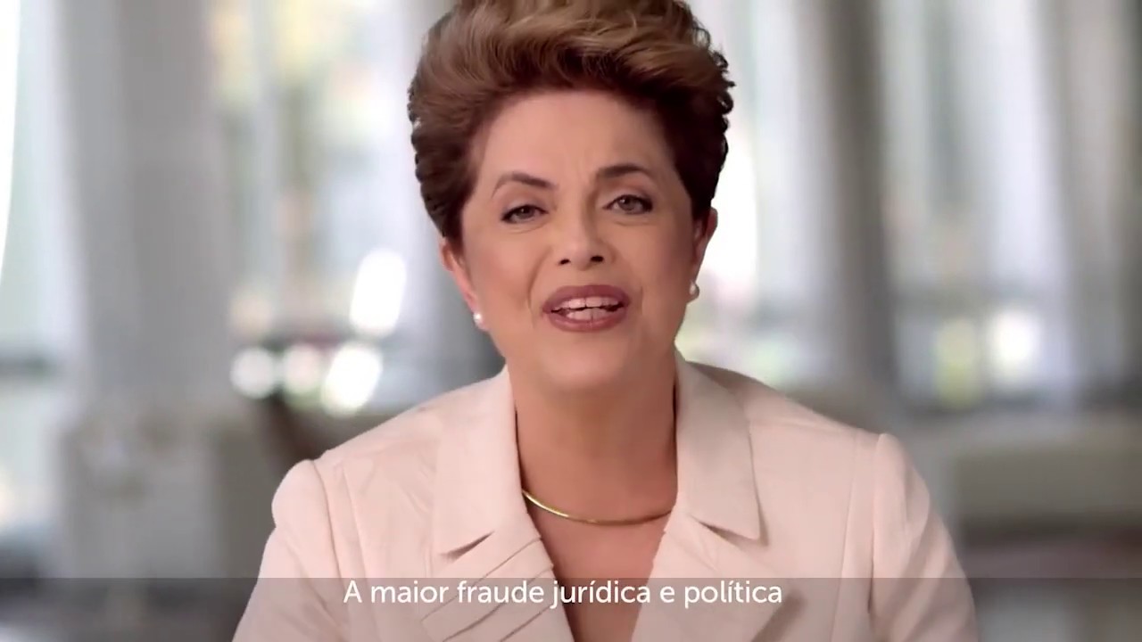 Último pronunciamento da Presidenta Dilma Rousseff - YouTube