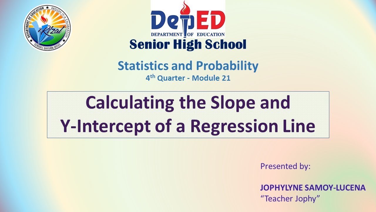 Calculating The Slope And Y intercept Of A Regression Line YouTube calculating-the-slope-and-y-intercept-of-a-regression-line-youtube