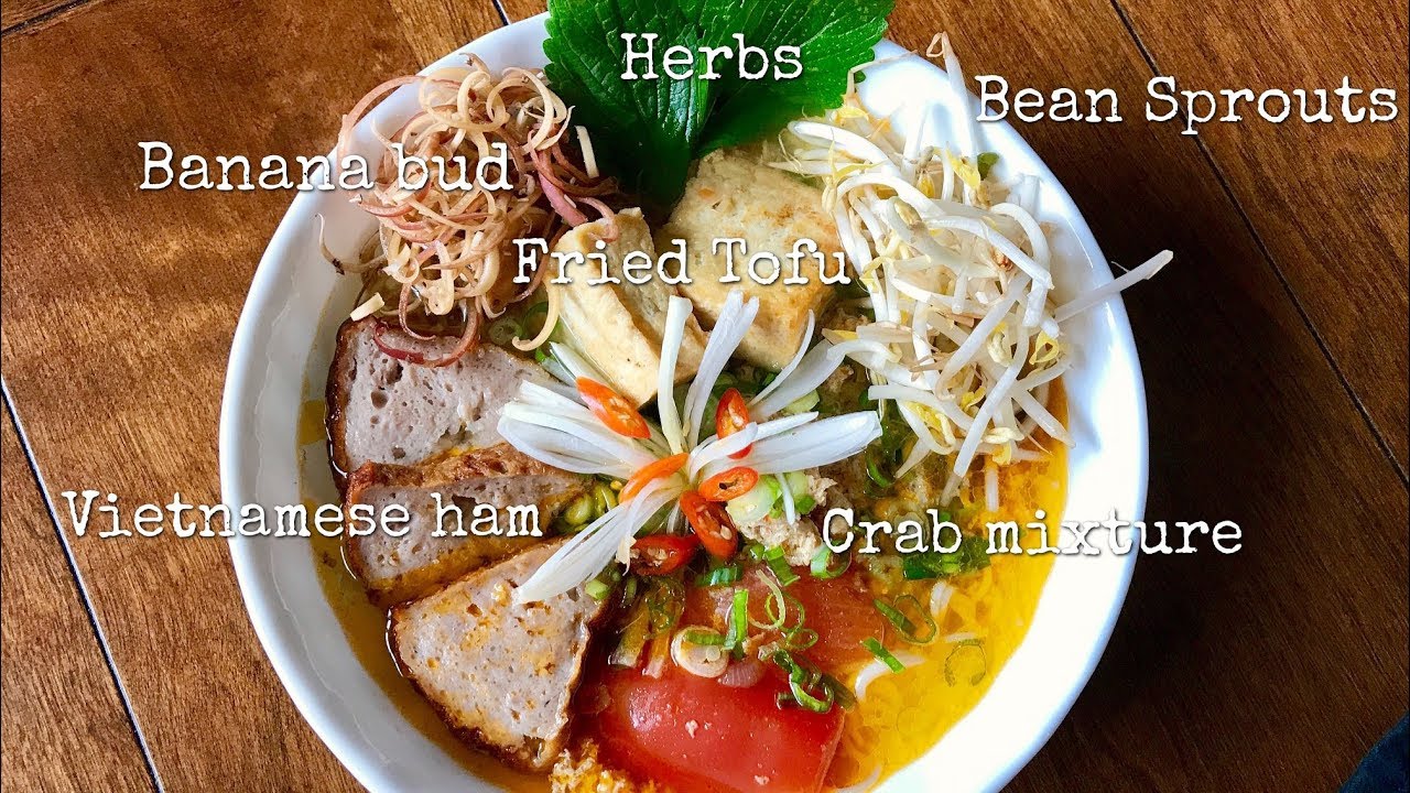Vietnamese Crab Noodle Soup | Bun Rieu Cua - YouTube