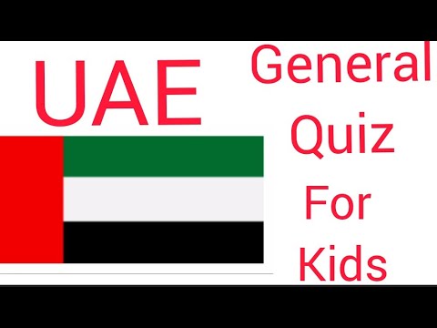 General Knowledge Questions and Answers About UAE for Kids l Be Happy ...