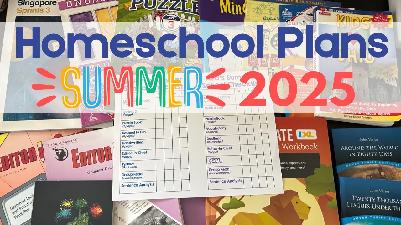 Summer Homeschool Plans | Summer Curriculum Picks | Secular ...