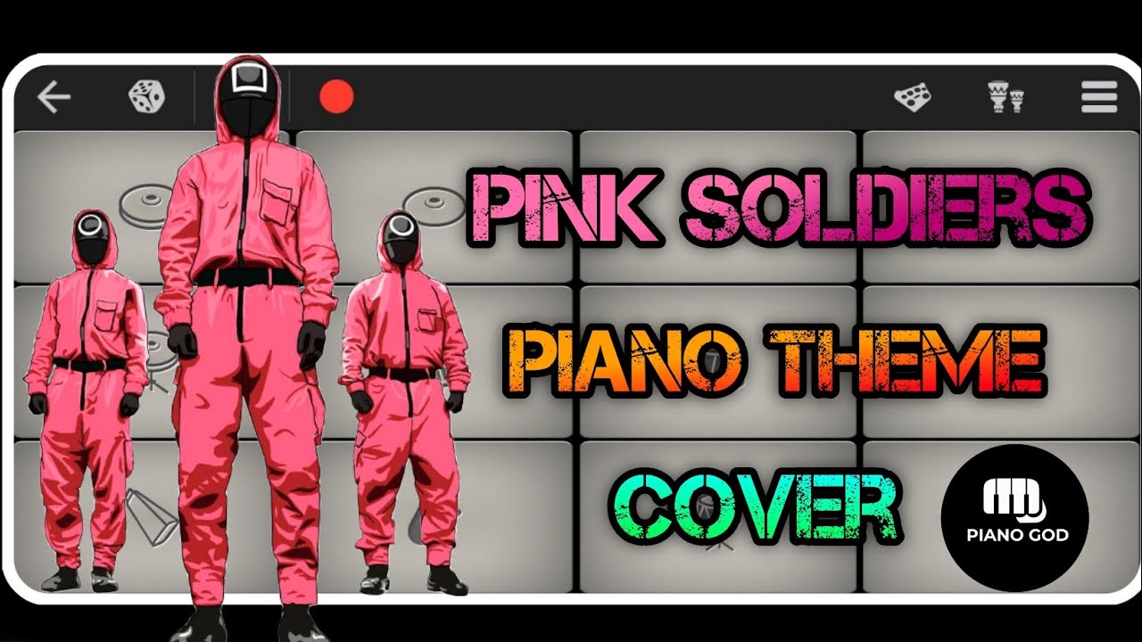 || Squid Game • Pink Soldiers Walkband Cover || By • Piano God || - YouTube