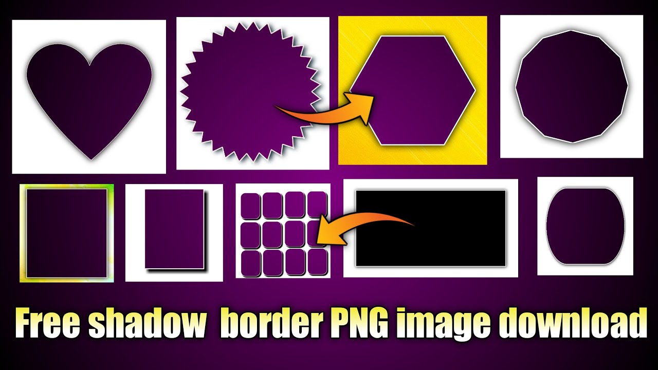free download 23 shadow border png image|new style shadow border image ...