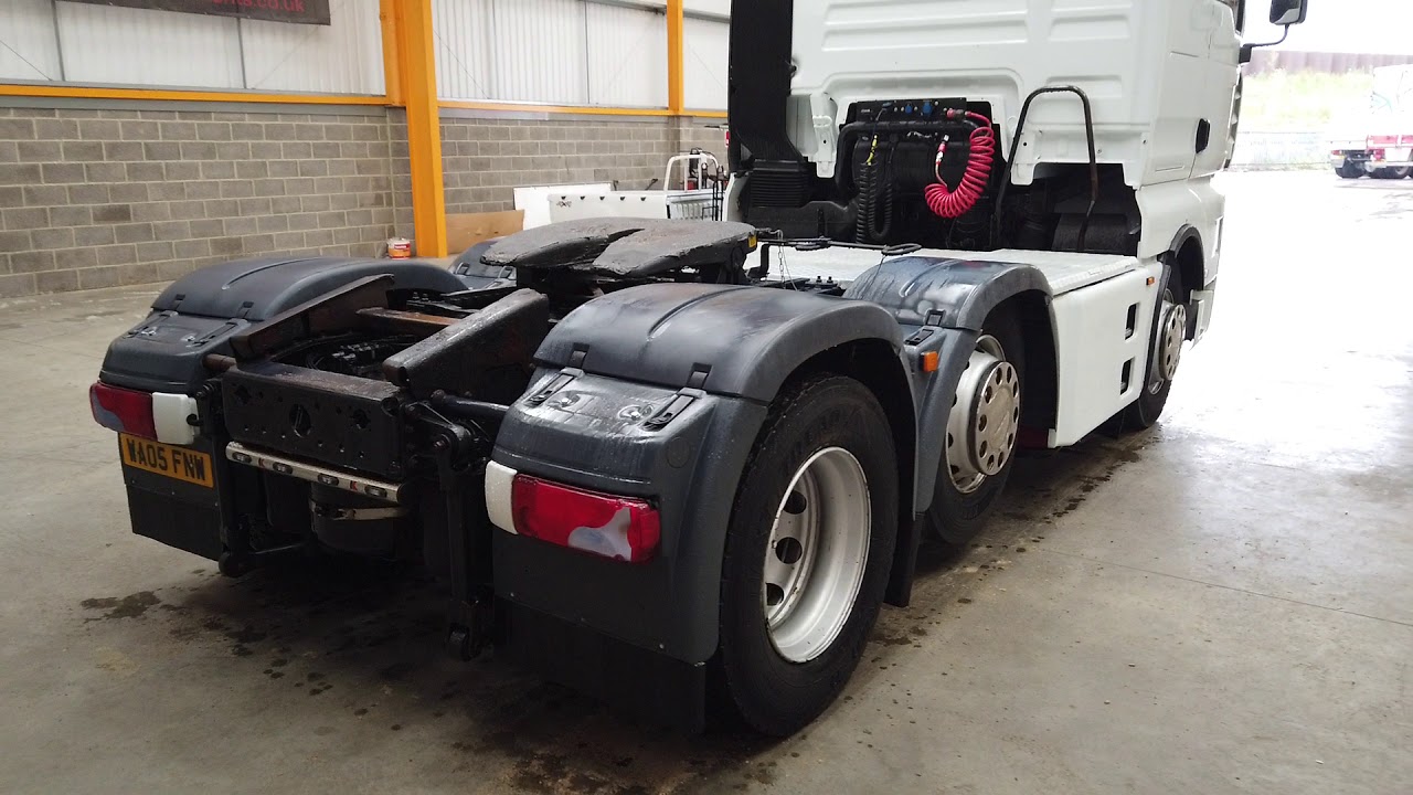 New In Stocklist For Sale: ERF ECT 6X2 TRACTOR UNIT - 2005 - WA05 FNW - YouTube