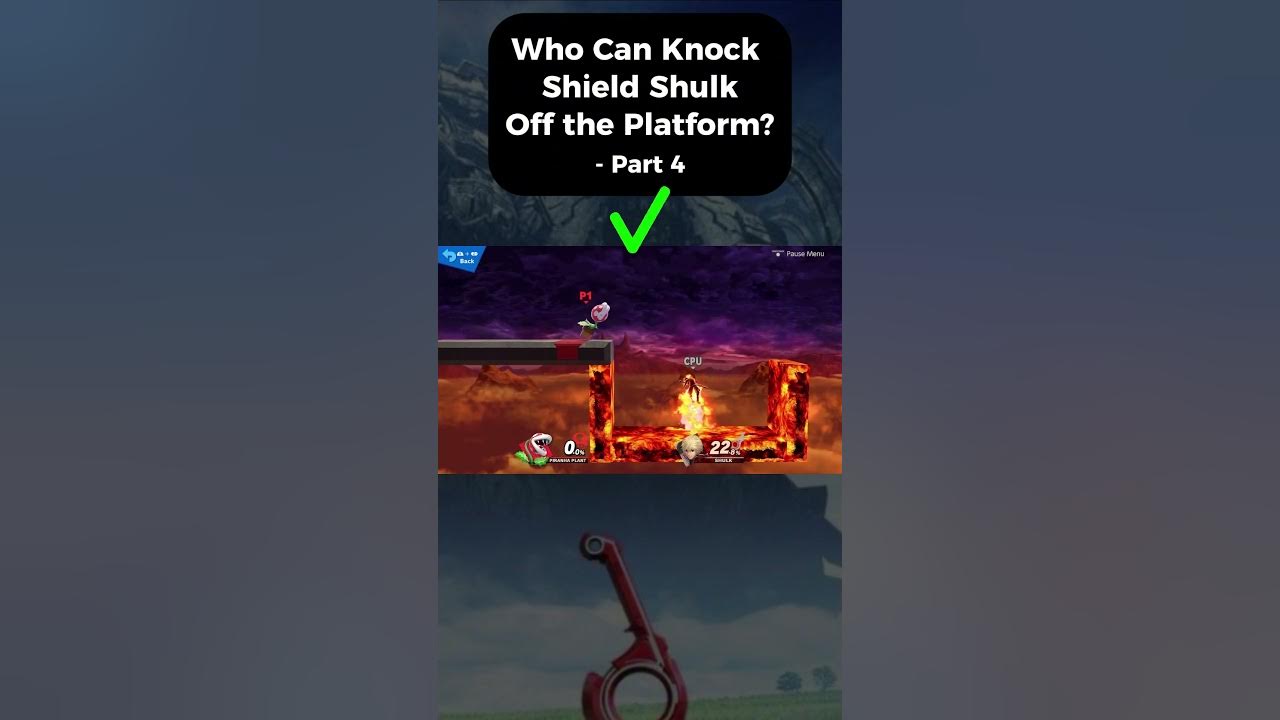 Who Can Knock Shield Art Shulk Off the Platform? - Part 4 - YouTube