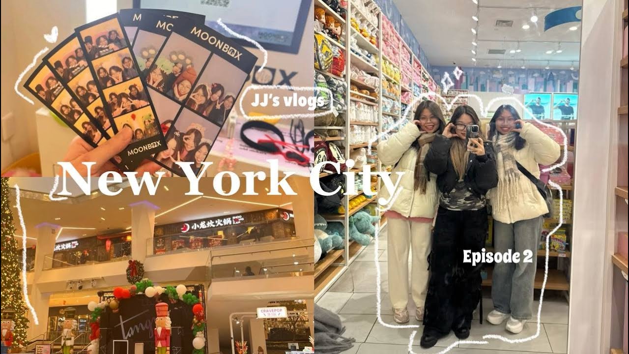 NY diaries - Ep 2 | Day 4, 5: hanging out, matcha, photobooth, trying ...