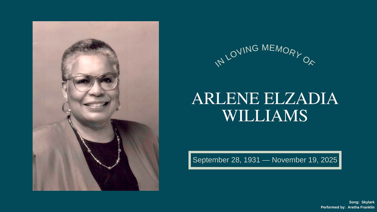 Arlene Williams Memorial Slideshow - YouTube