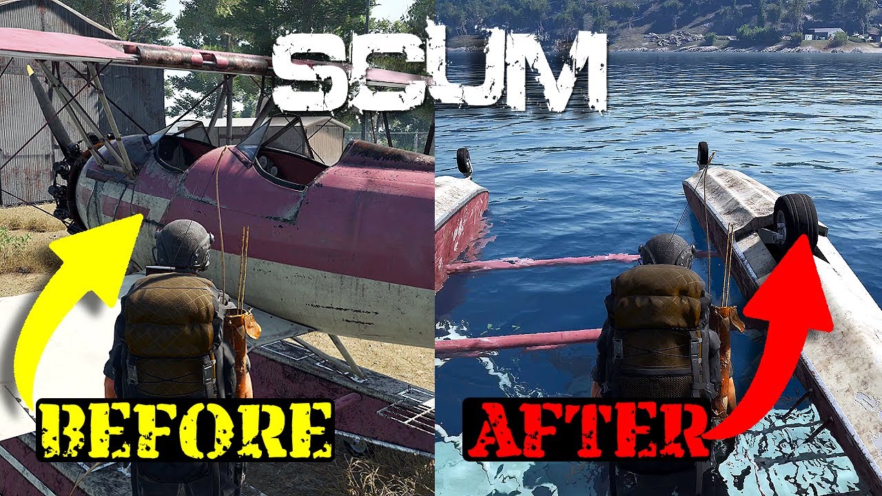 MISTAKES Have Been Made...How NOT To Fly A Plane! | SCUM Survival Ep. 8 ...