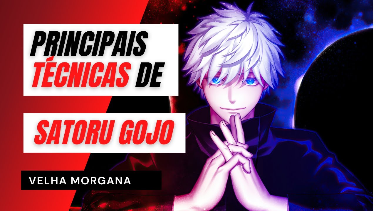 As principais técnicas do Satoru Gojo em Jujutsu Kaisen - YouTube