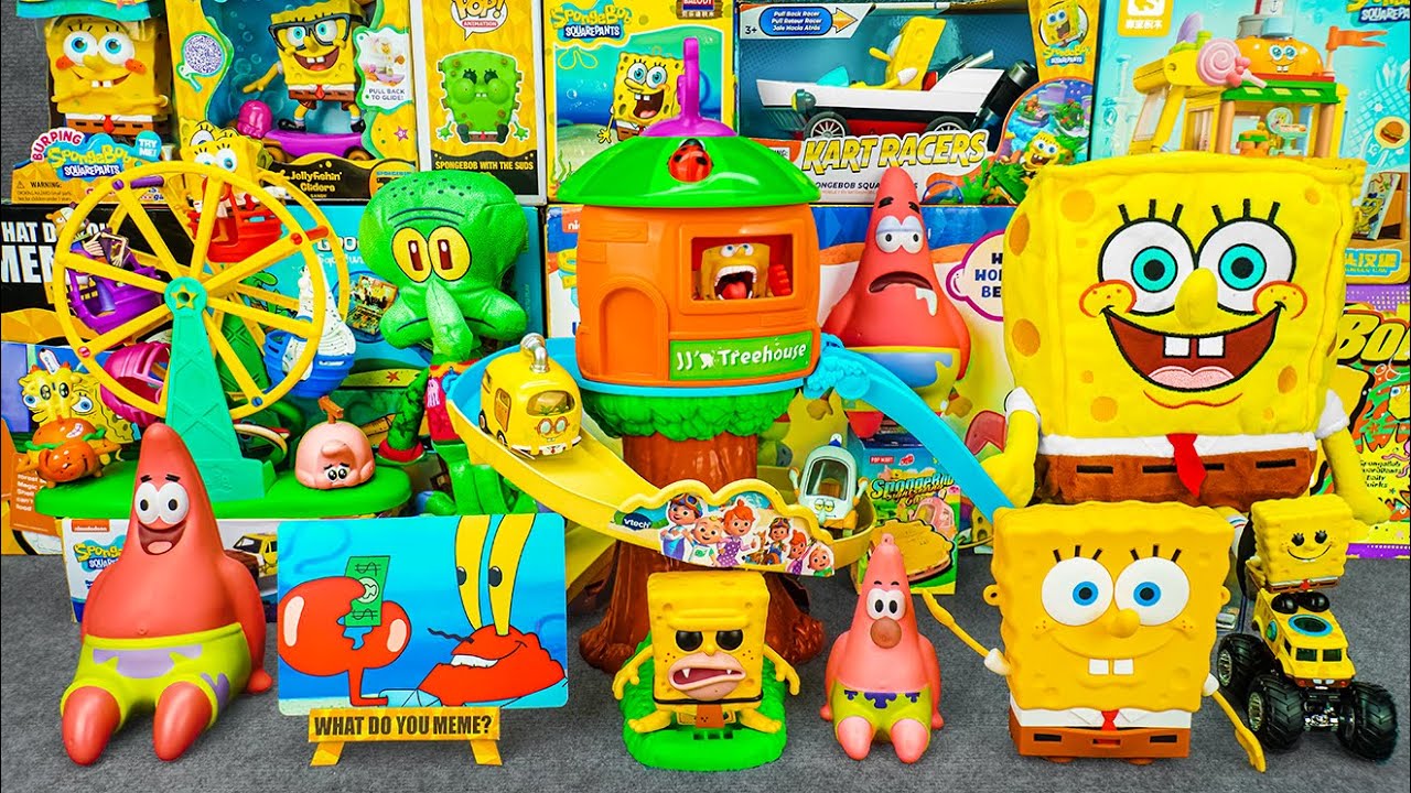 94 Minutes of Satisfying ASMR Unboxing | Adorable SpongeBob SquarePants ...