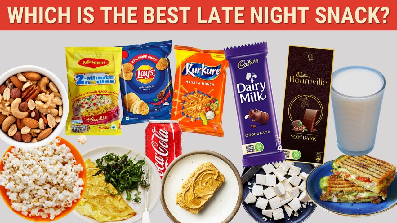 Which Is The Best Late Night Snack For You? - YouTube