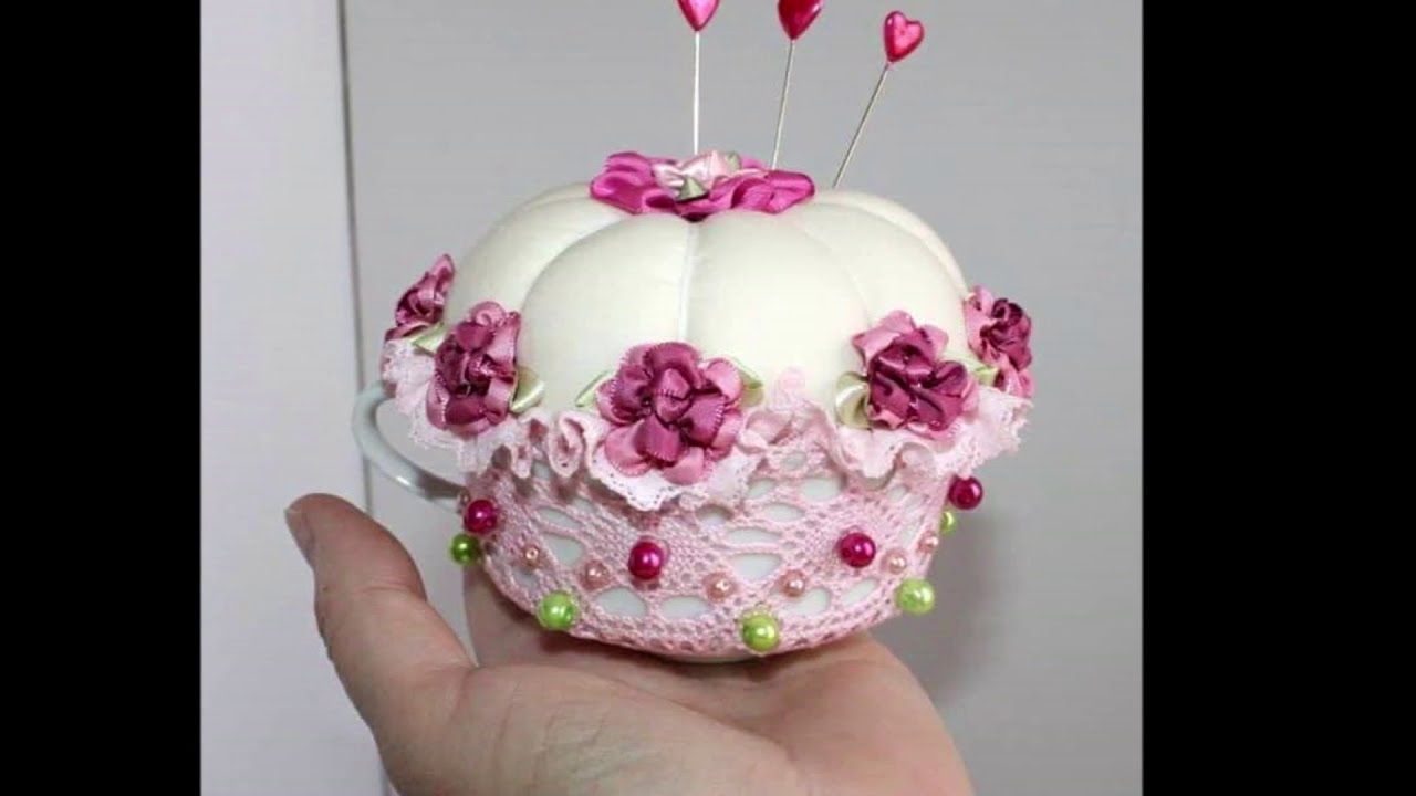 Pin Cushion Craft Ideas - YouTube