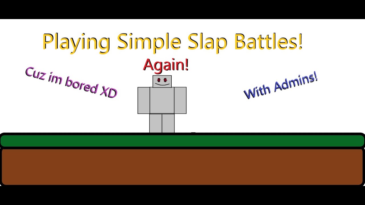 Playing Simple Slap Battles Again - YouTube
