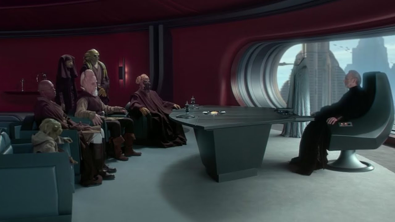 SIDIOUS MEETING WITH THE JEDI FULLY EXPLAINED - STAR WARS (Sith Citadel ...