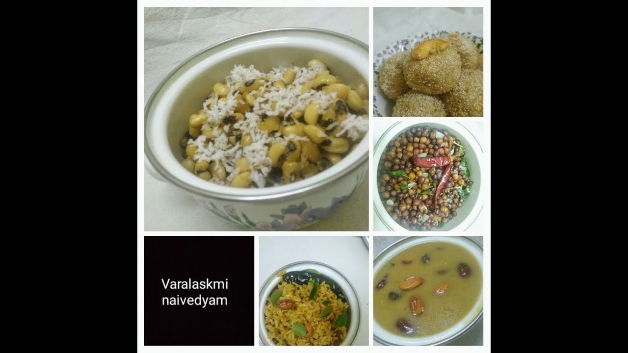 Varalakshmi vratham 5 types naivedyam Recipes | Prasadam Recipes ...