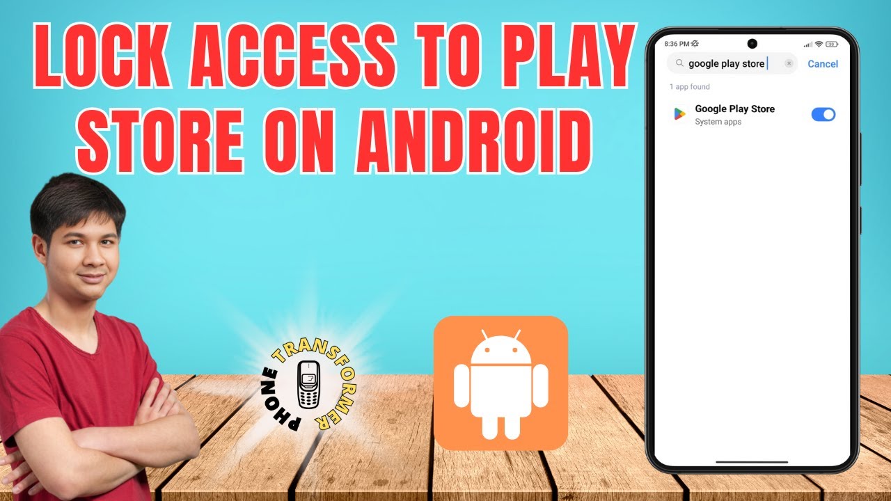 How to Lock Access to the Play Store on Android - YouTube
