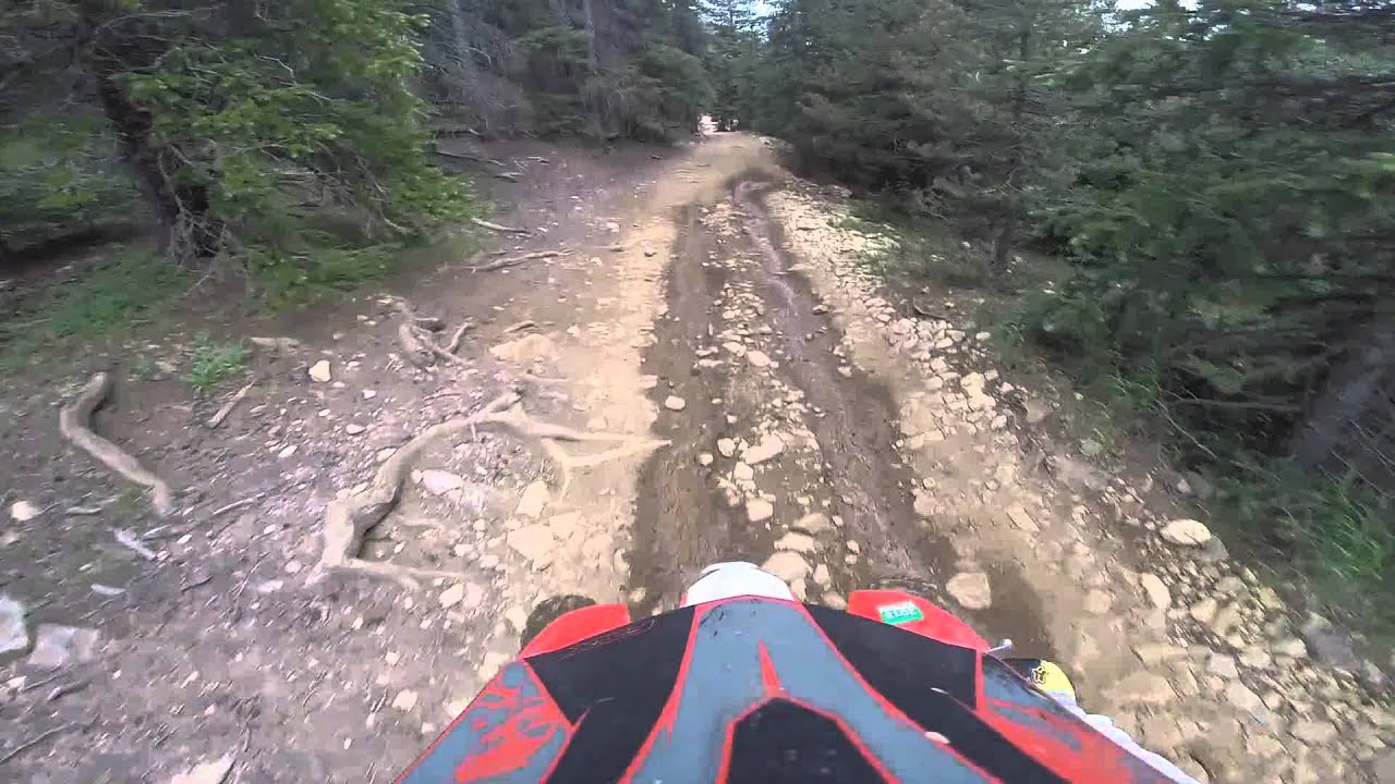 Red Cone, Handcart Gulch ATV Trail - YouTube