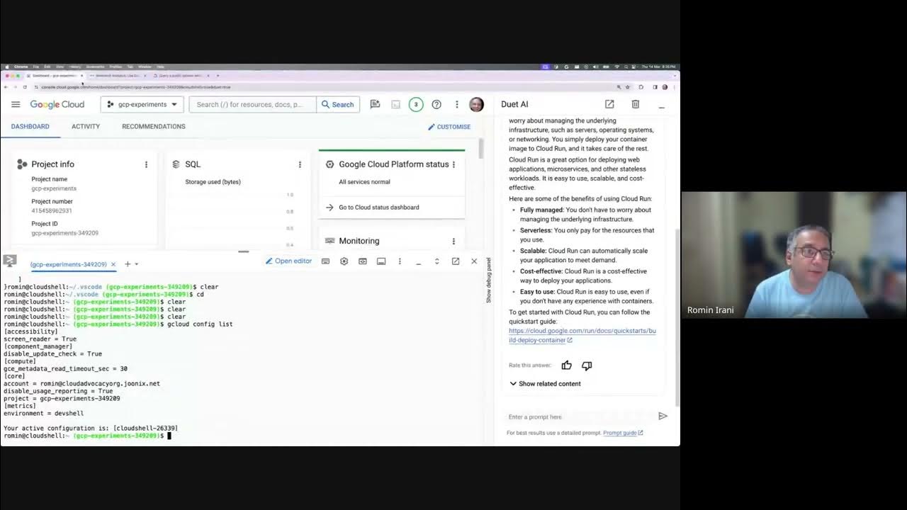 Build a simple full stack web app with Java and BigQuery on Cloud Run with Duet AI - YouTube