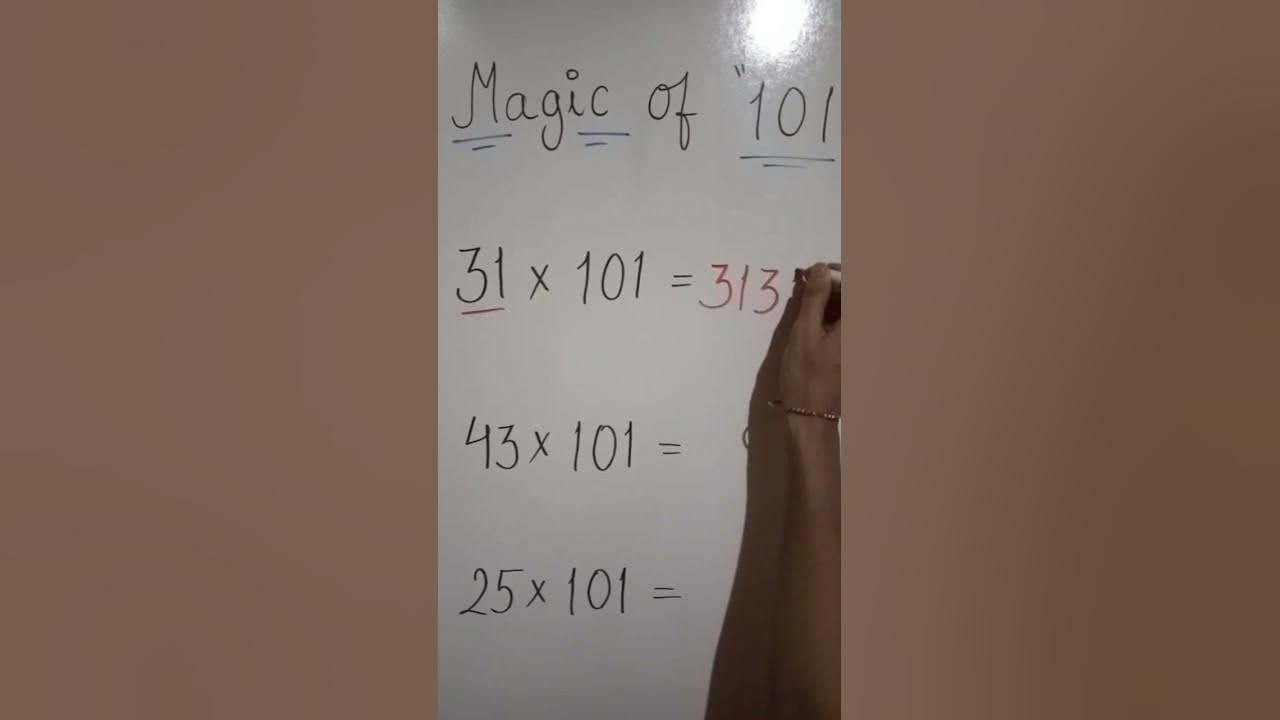 🔥Multiplication short Trick | Multiply by 101 | 2 digits multiplication | Solution4u | - YouTube